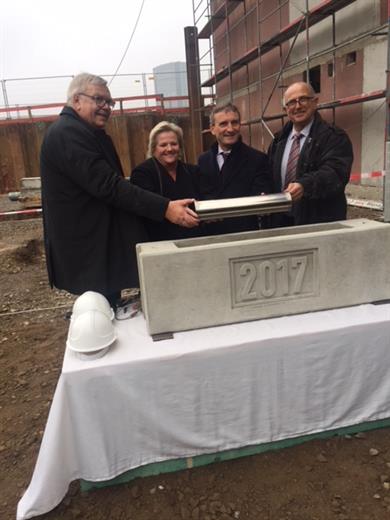 Grundsteinlegung Seminarzentrum